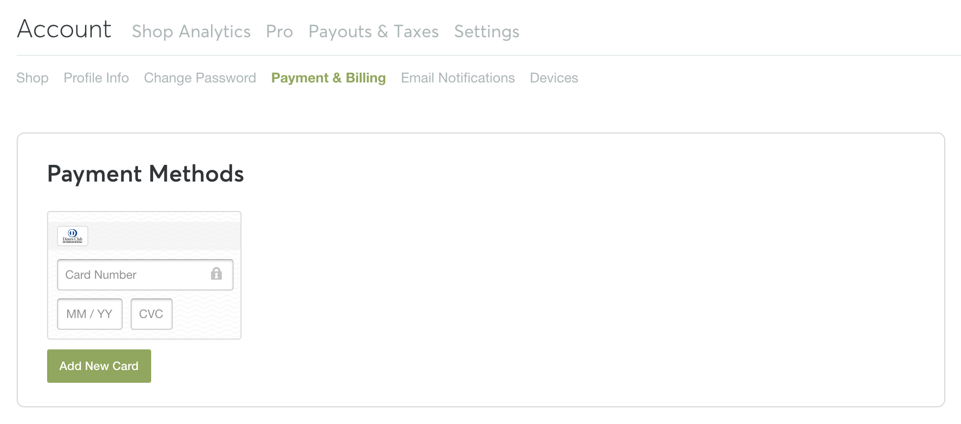 Managing your Saved Credit Cards – How can we help?